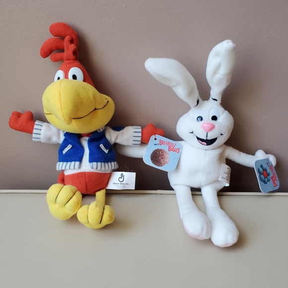 General Mills | Toys | Vintage 997 Set Of 2 Plush Coco Puffs And Trix ...